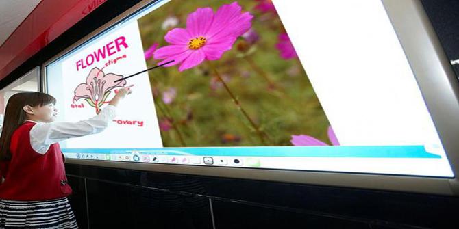 LG ciptakan 'papan tulis' digital untuk tunjang pendidikan | merdeka.com