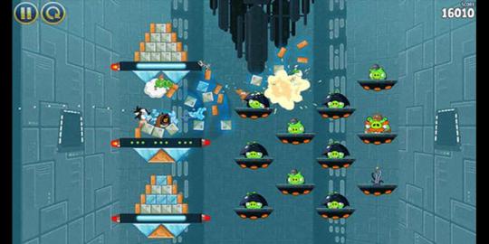 Baru 2,5 jam, Angry Birds Star Wars jadi no. 1 | merdeka.com