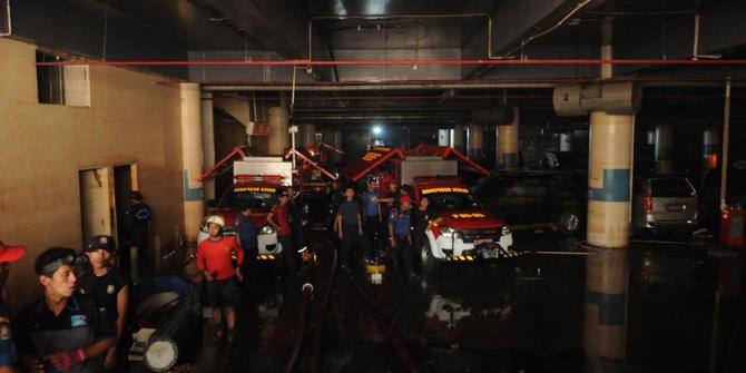 Pengelola: Kondisi basement UOB hancur dan berbahaya | merdeka.com