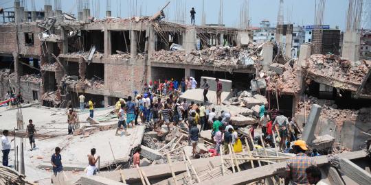 Korban tewas gedung runtuh Bangladesh menjadi 501 orang | merdeka.com