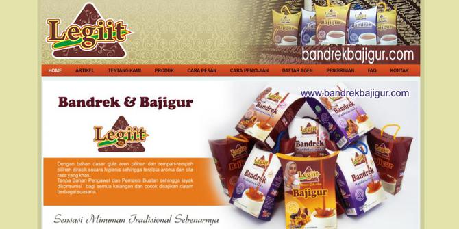 Legiit, pelopor bandrek dan bajigur instan | merdeka.com
