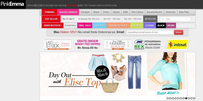 Tampil fashionable setiap saat bersama PinkEmma | merdeka.com