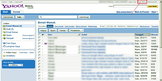 Yahoo!Mail dari waktu ke waktu | merdeka.com
