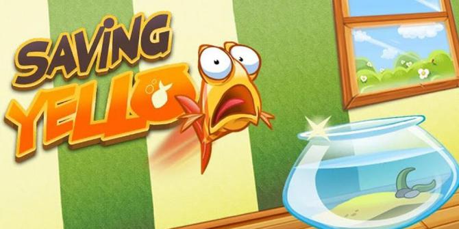 Lemparkan Yello ke akuarium dengan selamat di game Saving Yello ...