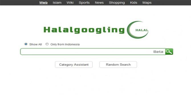 Halalgoogling, mesin pencari bertemakan Islam | merdeka.com