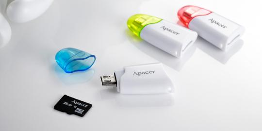 Apacer luncurkan card reader warna-warni | merdeka.com
