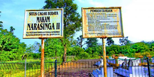 Benteng makam Raja Narasinga Indragiri dirusak | merdeka.com