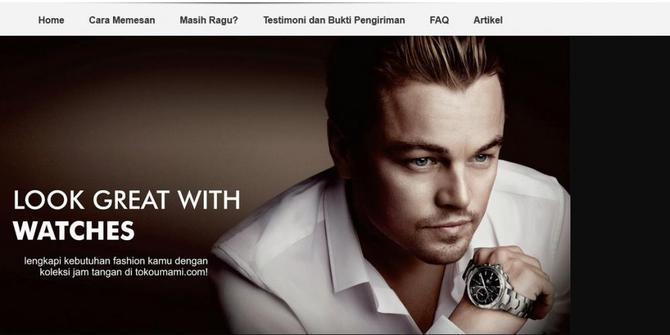 Cari jam tangan bermerek, ya di Tokoumami | merdeka.com