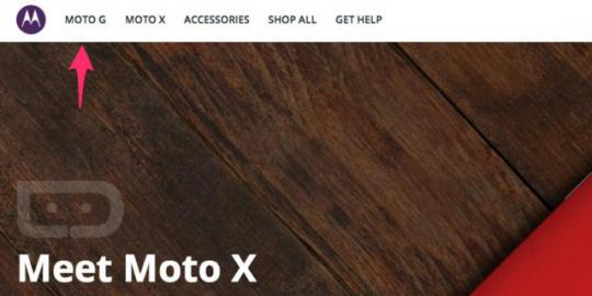 Nama Moto G sudah muncul dalam website Motorola, kapan dirilis ...