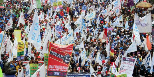 Pemerintah serukan penghapusan era upah buruh murah | merdeka.com