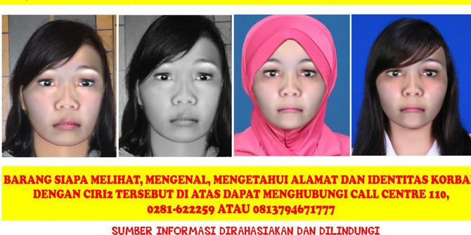 Polisi sebar sketsa mayat wanita terbakar di Banyumas | merdeka.com