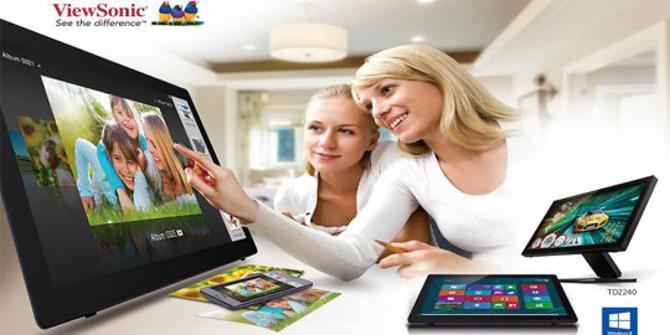 ViewSonic seri TD40, monitor dengan layar sentuh yang inovatif ...