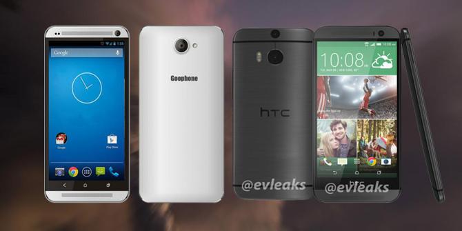 Belum dirilis, HTC M8 sudah dikloning oleh perusahaan China | merdeka.com
