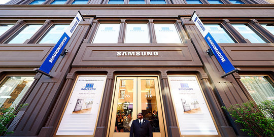 Di Q1 2014, keuntungan Samsung tumbang | merdeka.com