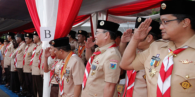 LDII terapkan Pramuka untuk pembentukan kader muda | merdeka.com