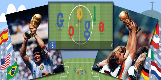 Google Doodle pertemukan semua kontestan di pertandingan akhir ...