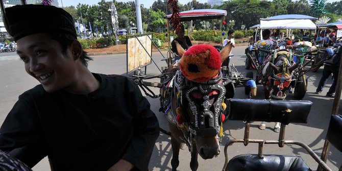 Kusir cidomo Mataram akan diajarkan bahasa Inggris | merdeka.com
