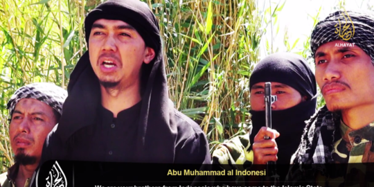 Tokoh ISIS Indonesia Bahrumsyah punya tiga istri | merdeka.com