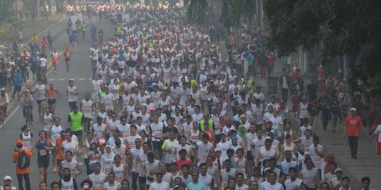 Ini para juara Jakarta Marathon 2014 | merdeka.com
