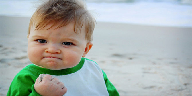 Sejarah meme foto bayi terpopuler di internet | merdeka.com