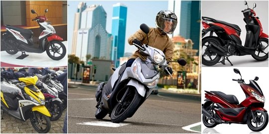 5 Motor matic terbaru di Indonesia jelang akhir 2014