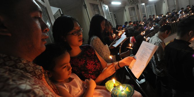 Meski jadi umat minoritas, misa Natal di Aceh aman | merdeka.com