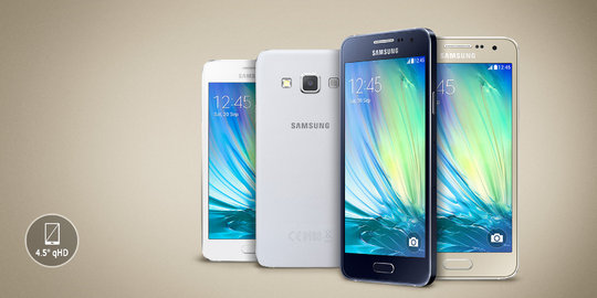 Galaxy A3, Smartphone mid-range terbaru dari Samsung | merdeka.com
