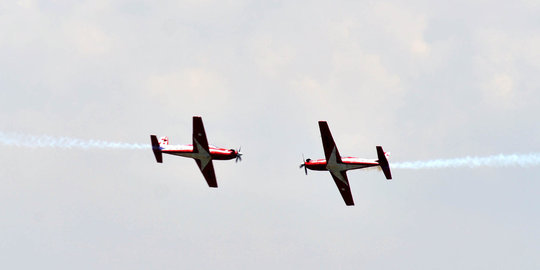 5 Fakta pesawat Jupiter TNI AU tabrakan di Malaysia | merdeka.com