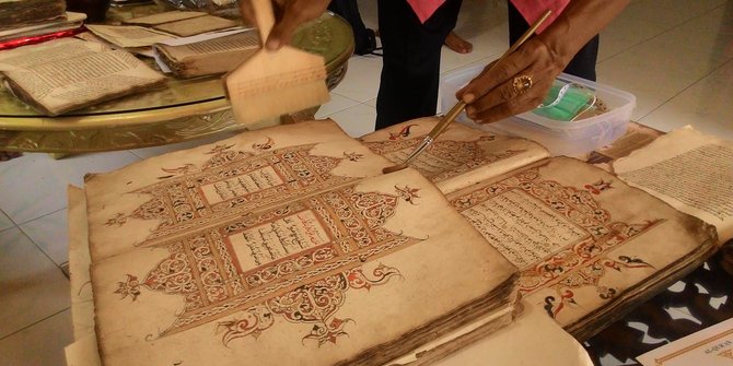 Museum Aceh simpan 1600 naskah kuno bertuliskan bahasa Arab dan Jawi ...