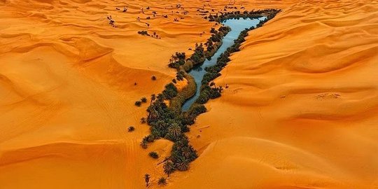7 Oase Paling Menakjubkan dalam Sejarah Umat Manusia | merdeka.com