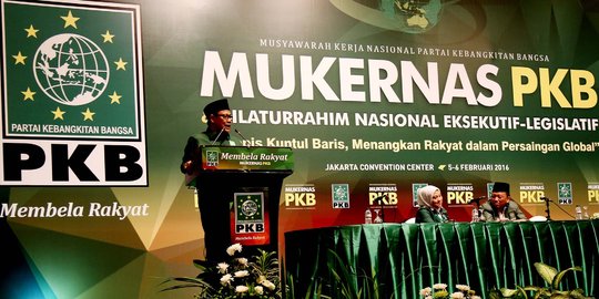Hadir Mukernas PKB, Jokowi seperti ada di Ikatan Gus Gus Indonesia ...