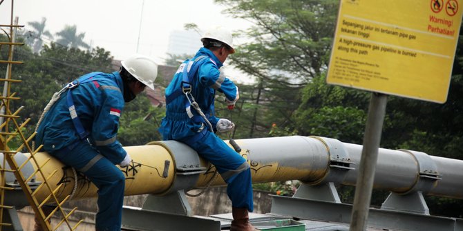 PGN: Pipa gas transmisi Indonesia baru dibangun 20 persen | merdeka.com