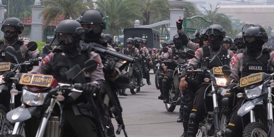 Ini kehebatan 4 pasukan elite TNI/Polri yang didatangi Jokowi | merdeka.com