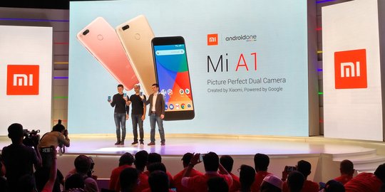 Xiaomi luncurkan Mi A1, handphone rasa kamera DSLR
