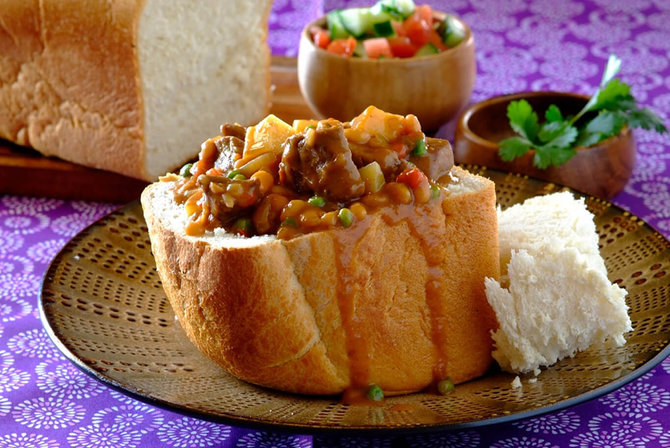 Bunny chow, kari India yang tak bakal bisa ditemukan di tanah Hindustan ...