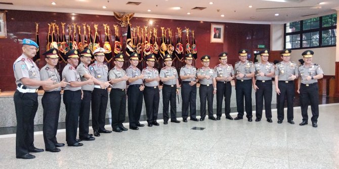 Kapolri Pimpin Korps Raport Kenaikan Pangkat 3 Pati Dan 18 Pamen Polri