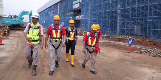 Kemenaker nilai manajemen proyek MRT sudah terapkan SMK3 | merdeka.com