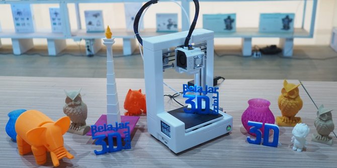 3D Printer Besutan Inspira Academy Incar Segmen Pelajar | merdeka.com