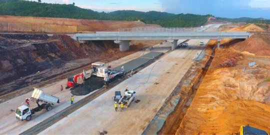 Tol Pertama di Kalimantan Senilai Rp9,97 Triliun Siap Beroperasi Akhir 2019 | merdeka.com