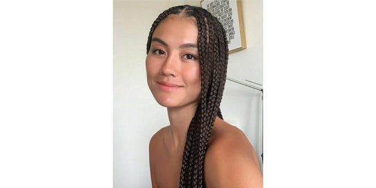 Potret Penampilan Agnes Monica dengan Gaya Rambut Baru