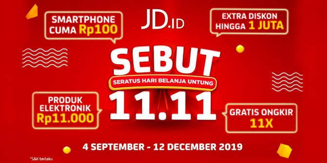 Siap-Siap, Promo Double Date 11.11 JD.ID Bakal Menyapamu | merdeka.com