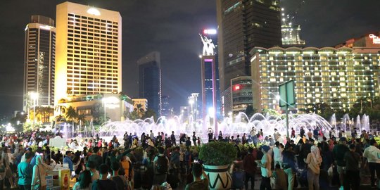 Ini Rekayasa Lalu Lintas Car Free Night Saat Malam Tahun Baru di Jakarta | merdeka.com