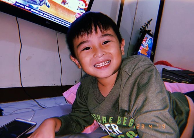 7 Potret Ivander Haykal Firdaus, Anak Daus Mini yang Ganteng dan ...