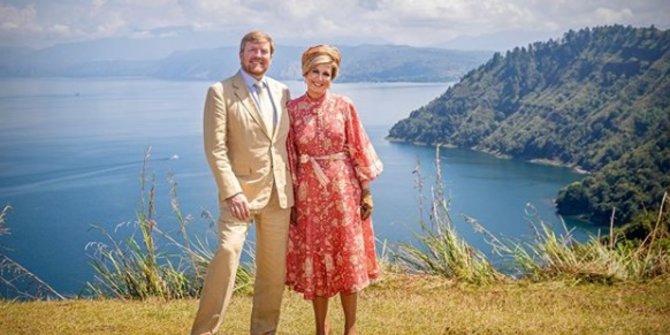 10 Potret Seru Kunjungan Raja dan Ratu Belanda di Indonesia, Mesra Foto ...