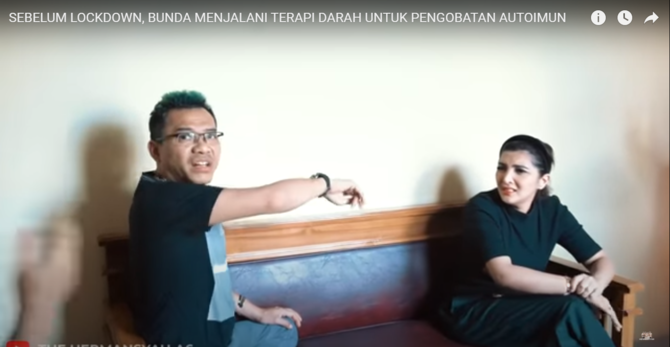 Ashanty dan Anang Jalani Terapi Darah, 'Kenapa Warnanya Hitam?' | merdeka.com