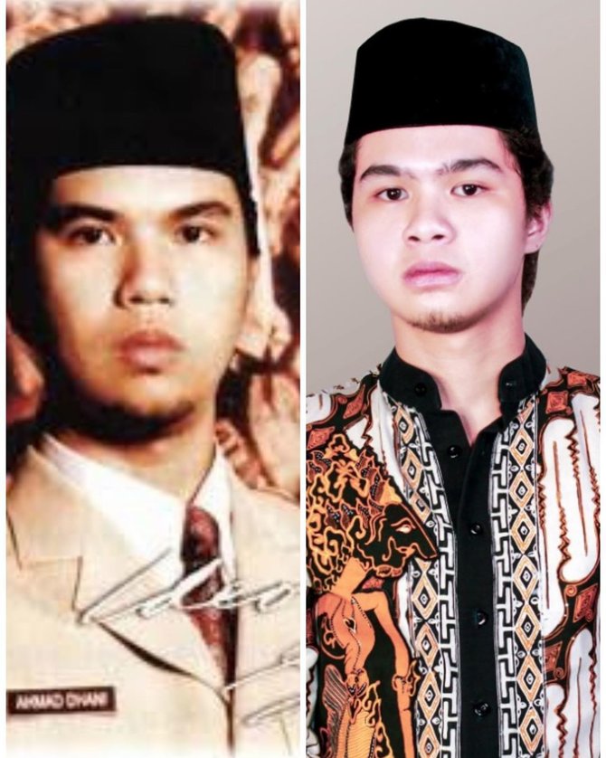 Saat Foto Dul Jaelani dan Ahmad Dhani Disandingkan, Warganet Bilang ...