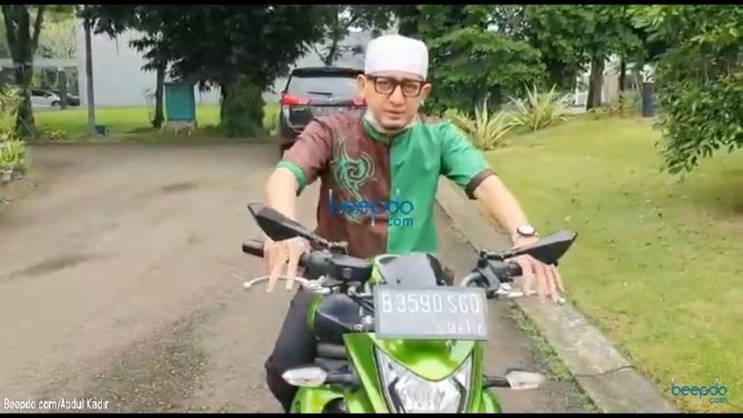 Kondisi Motor Mendiang Uje Usai Dibeli Ustaz Zacky Mirza | merdeka.com