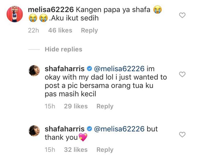 Unggah Foto Masa Kecil, Shafa Harris: Enggak Ada yang Bisa Rebut ...