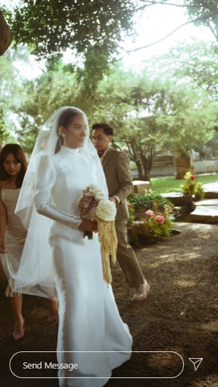 8 Potret Tara Basro Gunakan Gaun Pernikahan, Cantik Mempesona | merdeka.com