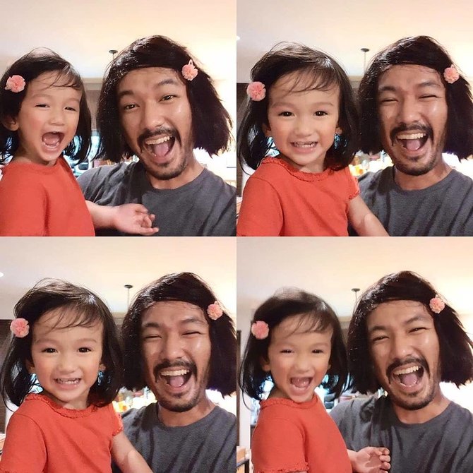 6 Potret Kebersamaan Keluarga Rio Dewanto dan Atiqah Hasiholan, Selalu ...